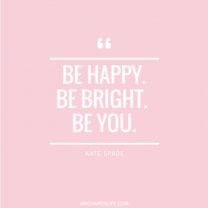 Pretty Things and Witty Words: A Kate Spade Tribute - Haley's Life in Color